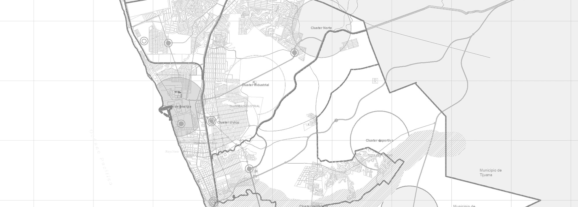 Cartografía básica de Playas de Rosarito - Página web de implanrosarito