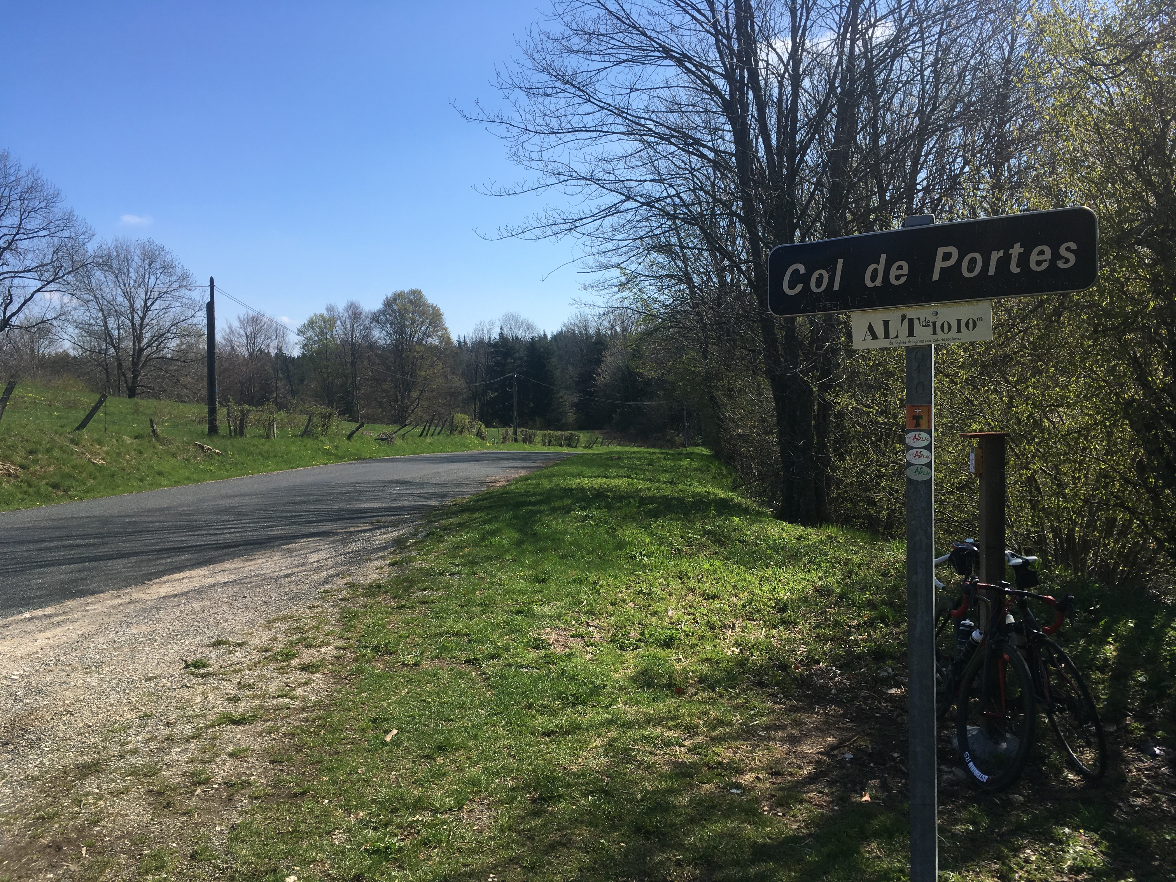 le cyclisme dans l'ain - Les Toqués du Col de Portes (défi cycliste)