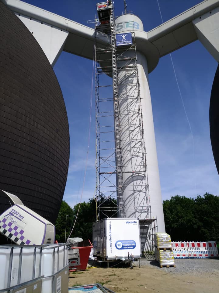 Schadstoffsanierung Gerätschaften mieten / mobile Schleusen mieten ...