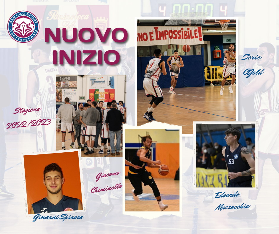 Nuovo inizio: la CGold del San Nilo si presenta - Benvenuti su ...