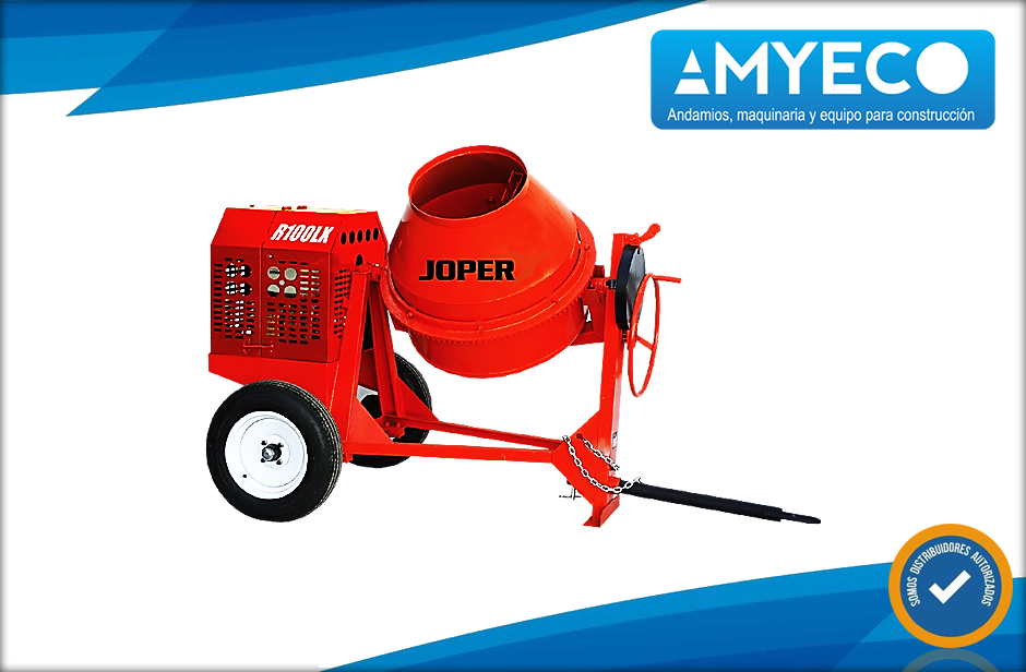 Revolvedora marca Joper linea extrareforzada R13 con motor Electrico de ...