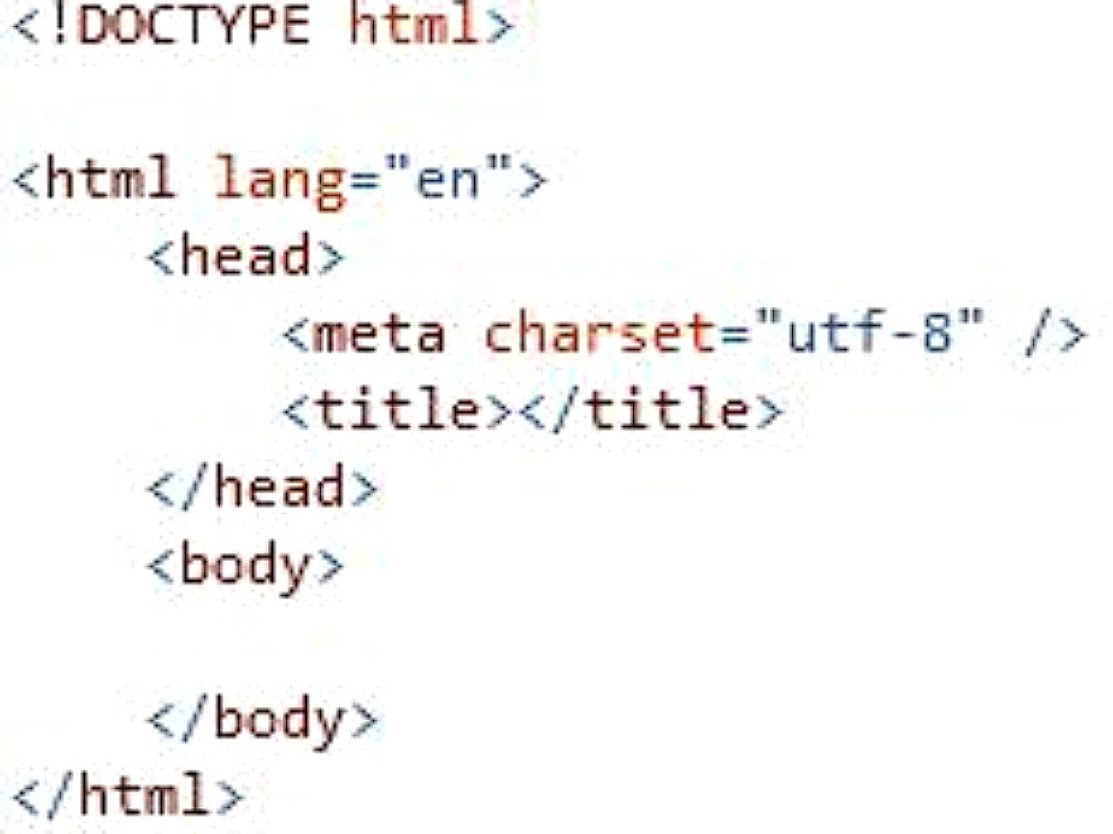 Das Grundgerüst des HTML Dokumentes - Jeytas' Web Development
