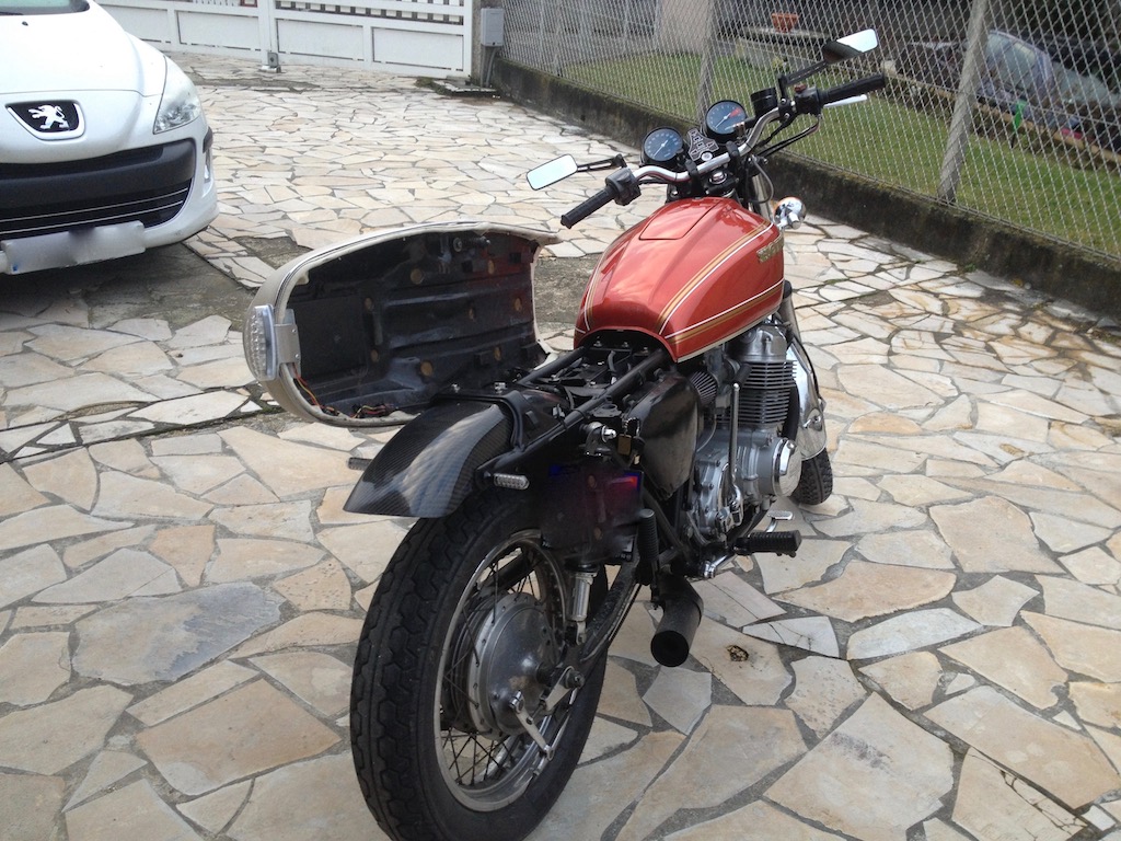 Honda CB750 - Front fender - DIY Projects