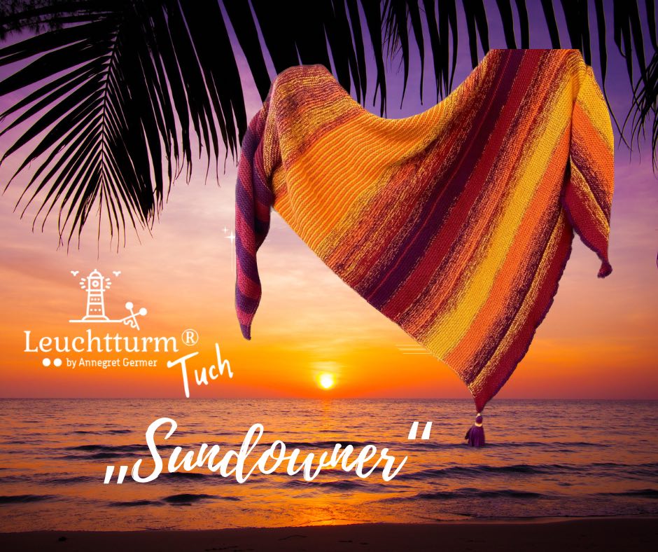 Annegret Germer Leuchtturm Tuch Stricken Anleitung Kostenlos