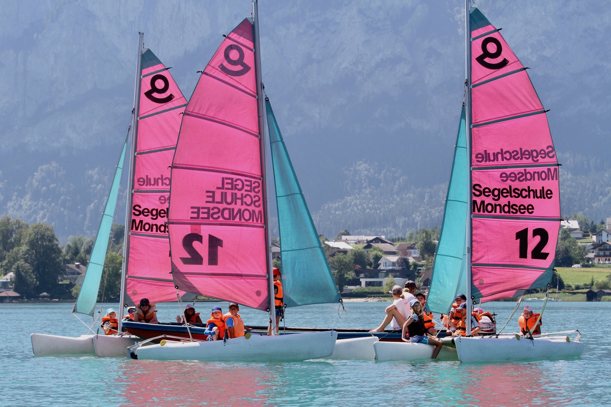 KinderSegelkurs ab 6 J. - Segelschule Mondsee im Salzkammergut