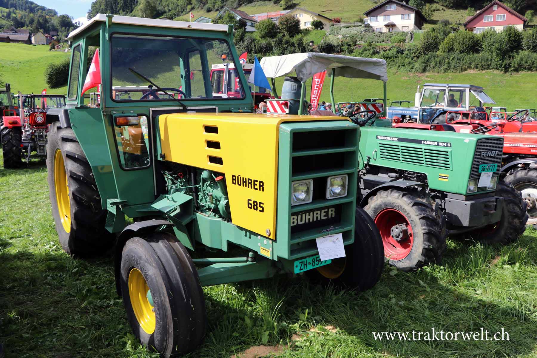 Oldtimertreffen alter Landmaschinen Brunnadern Neckertal - Traktorwelt