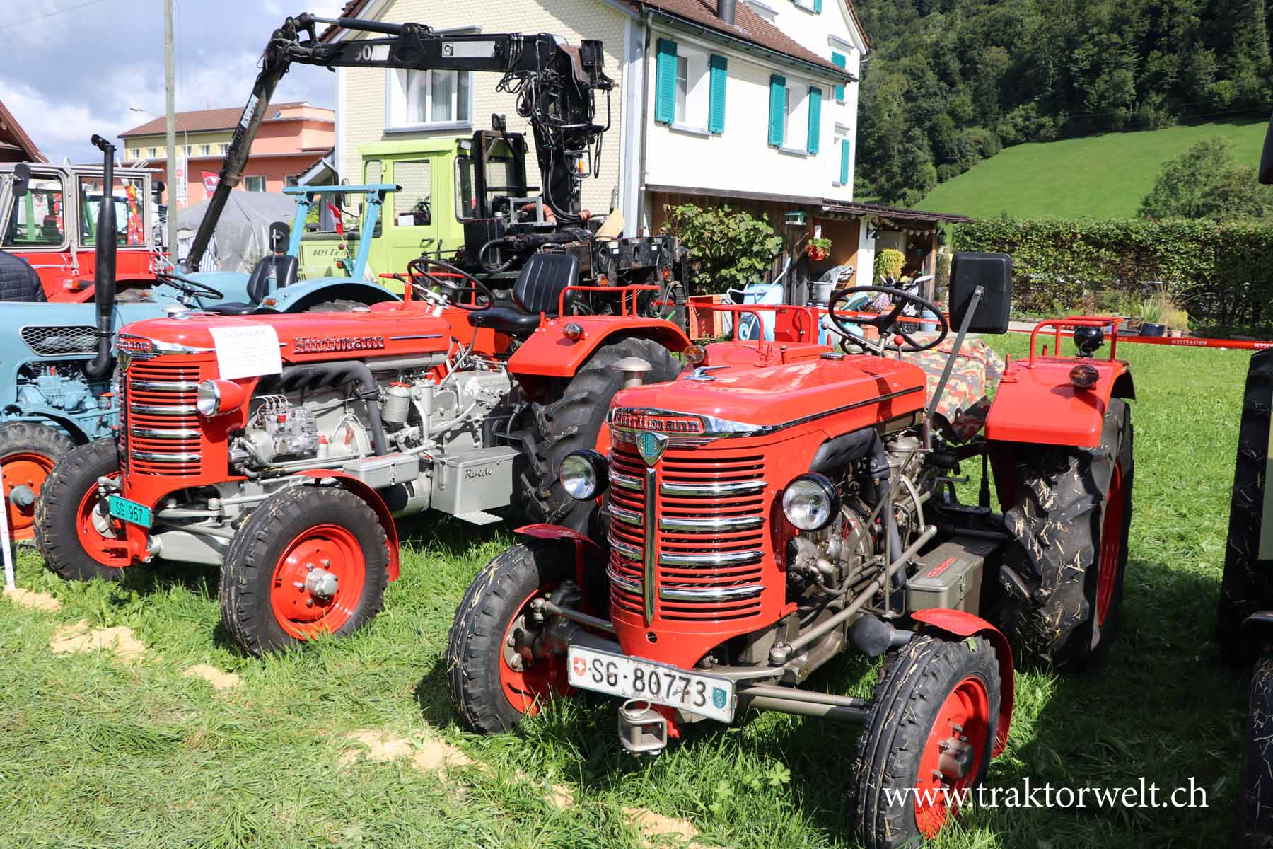 Oldtimertreffen alter Landmaschinen Brunnadern Neckertal - Traktorwelt