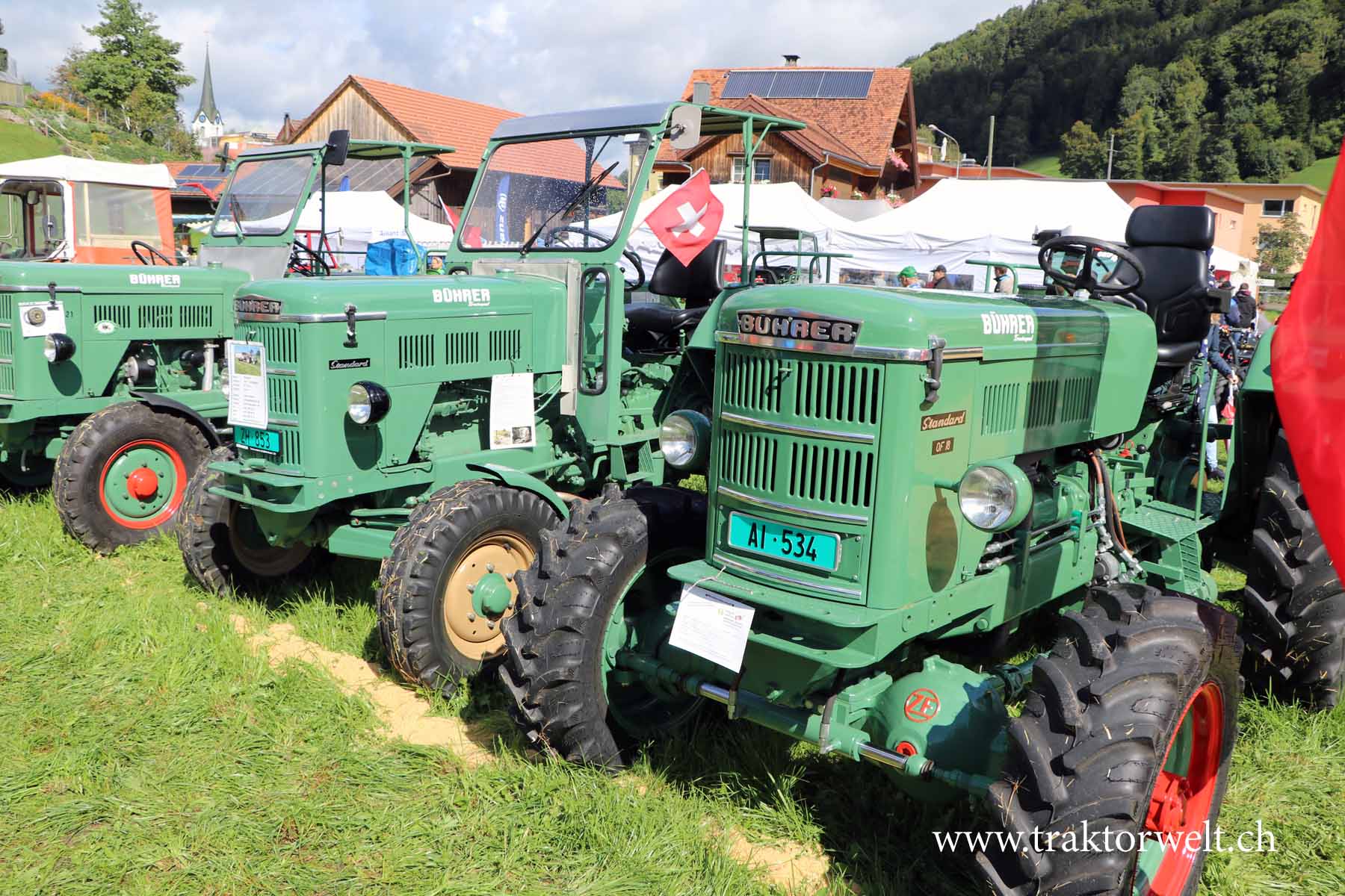 Oldtimertreffen alter Landmaschinen Brunnadern Neckertal - Traktorwelt