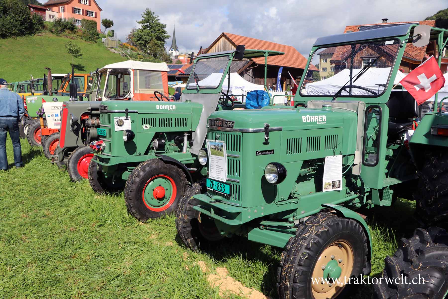 Oldtimertreffen alter Landmaschinen Brunnadern Neckertal - Traktorwelt