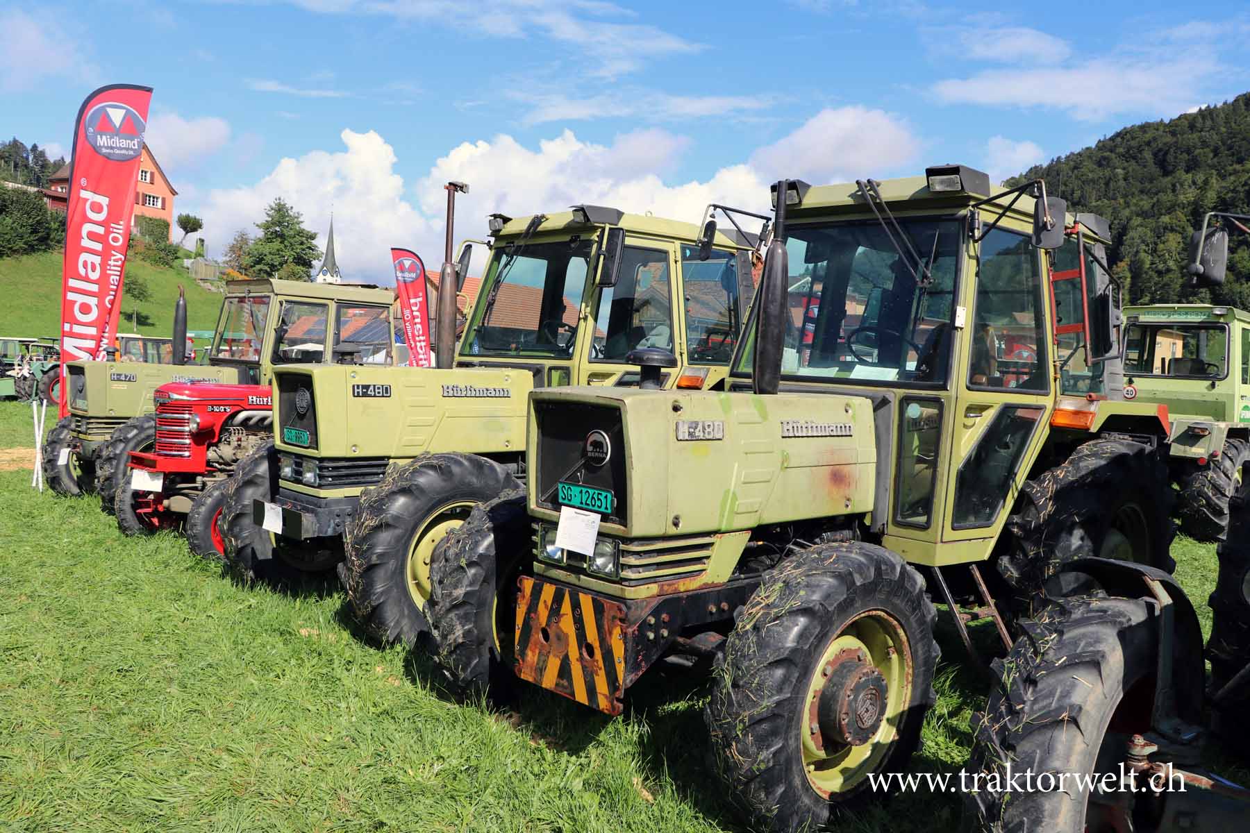 Oldtimertreffen alter Landmaschinen Brunnadern Neckertal - Traktorwelt
