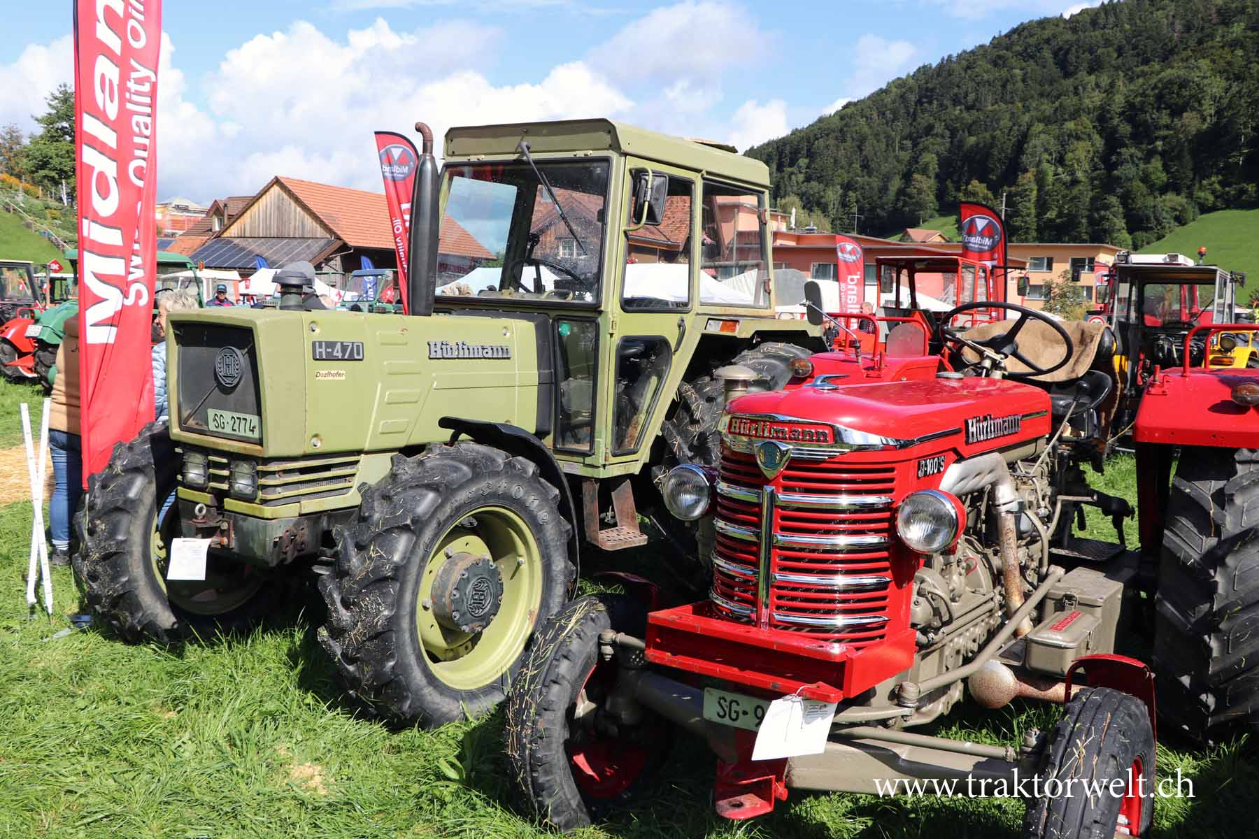 Oldtimertreffen alter Landmaschinen Brunnadern Neckertal - Traktorwelt