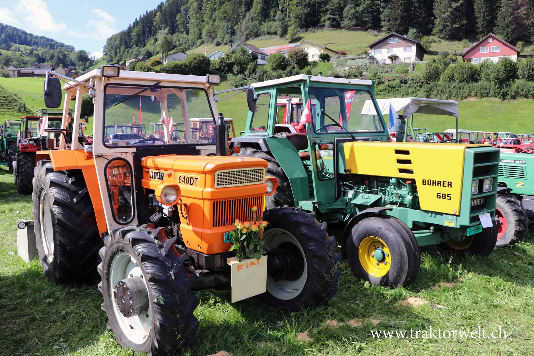Oldtimertreffen alter Landmaschinen Brunnadern Neckertal - Traktorwelt