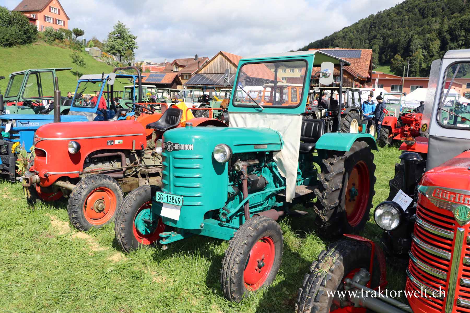 Oldtimertreffen alter Landmaschinen Brunnadern Neckertal - Traktorwelt