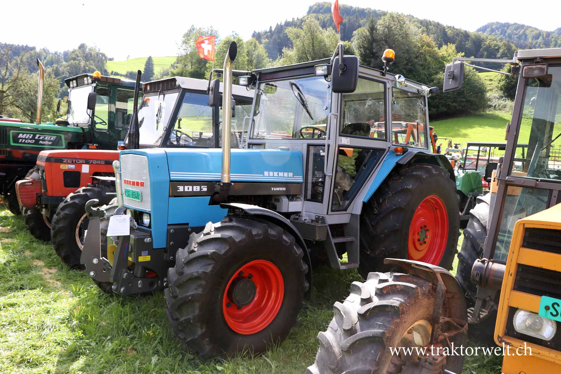 Oldtimertreffen alter Landmaschinen Brunnadern Neckertal - Traktorwelt