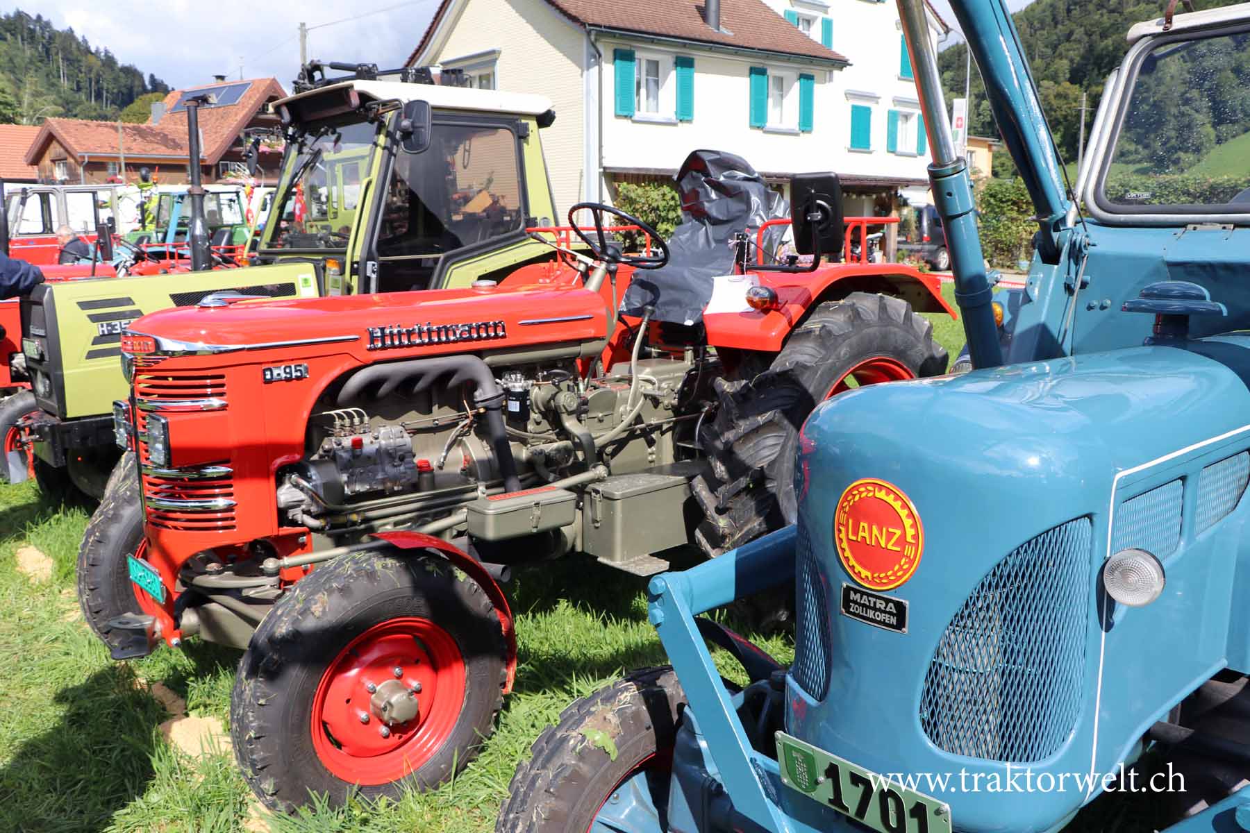 Oldtimertreffen alter Landmaschinen Brunnadern Neckertal - Traktorwelt