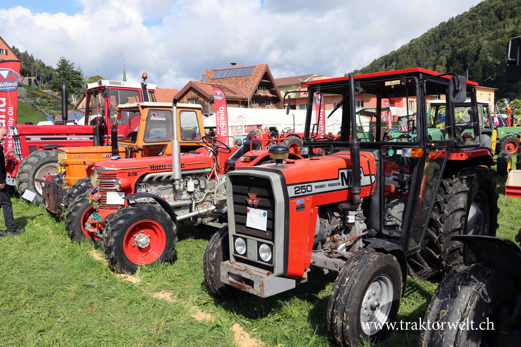 Oldtimertreffen alter Landmaschinen Brunnadern Neckertal - Traktorwelt