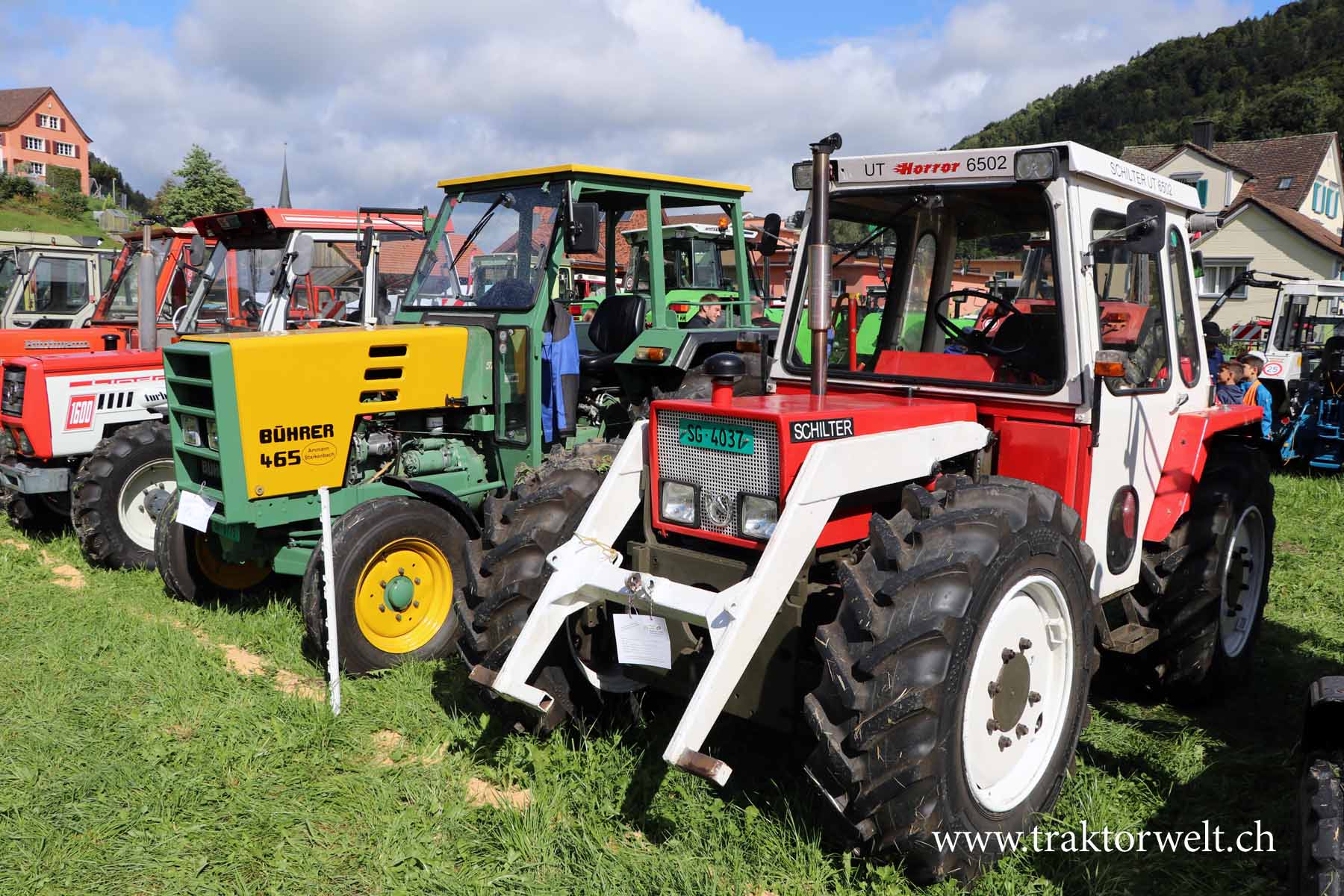 Oldtimertreffen alter Landmaschinen Brunnadern Neckertal - Traktorwelt