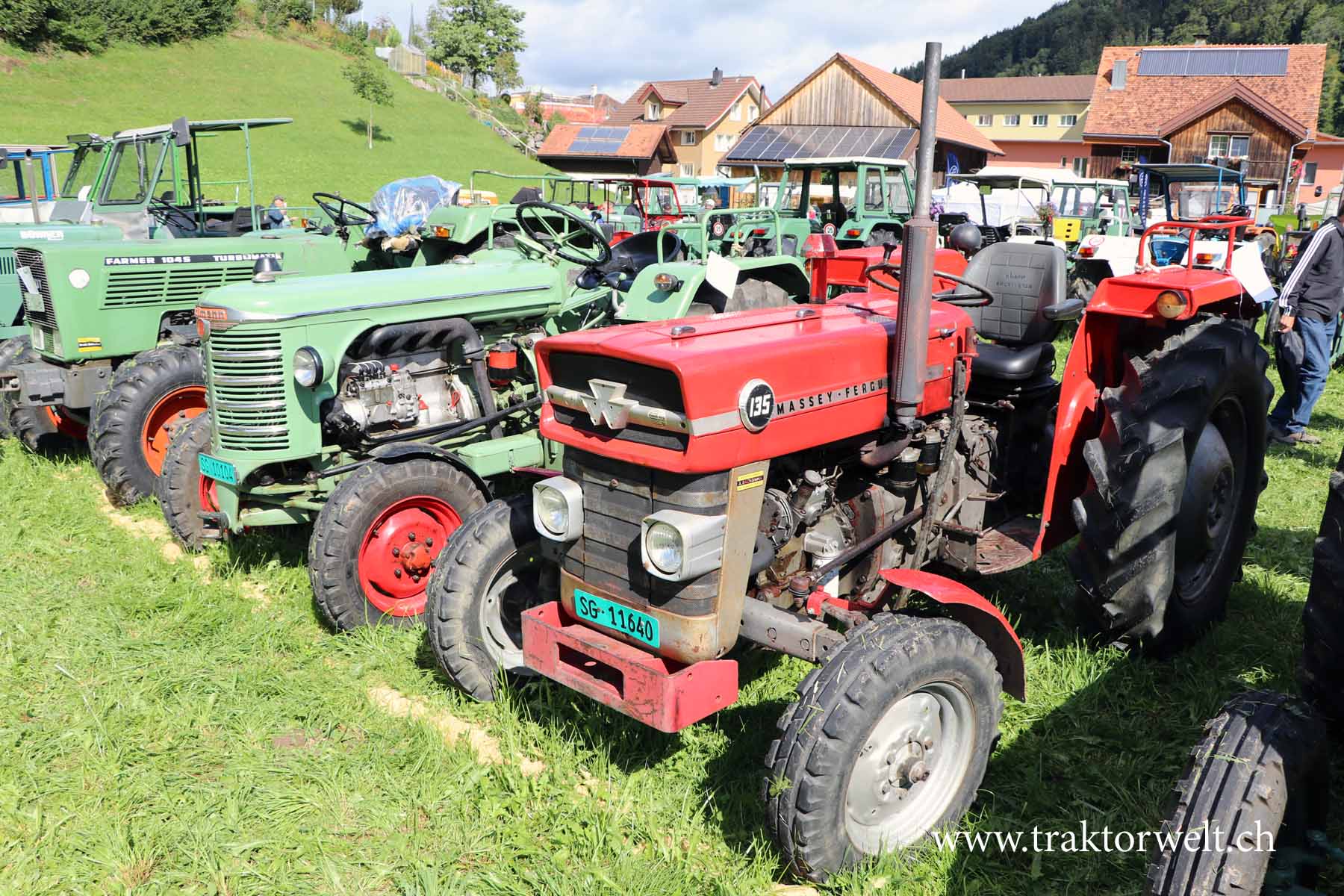 Oldtimertreffen alter Landmaschinen Brunnadern Neckertal - Traktorwelt