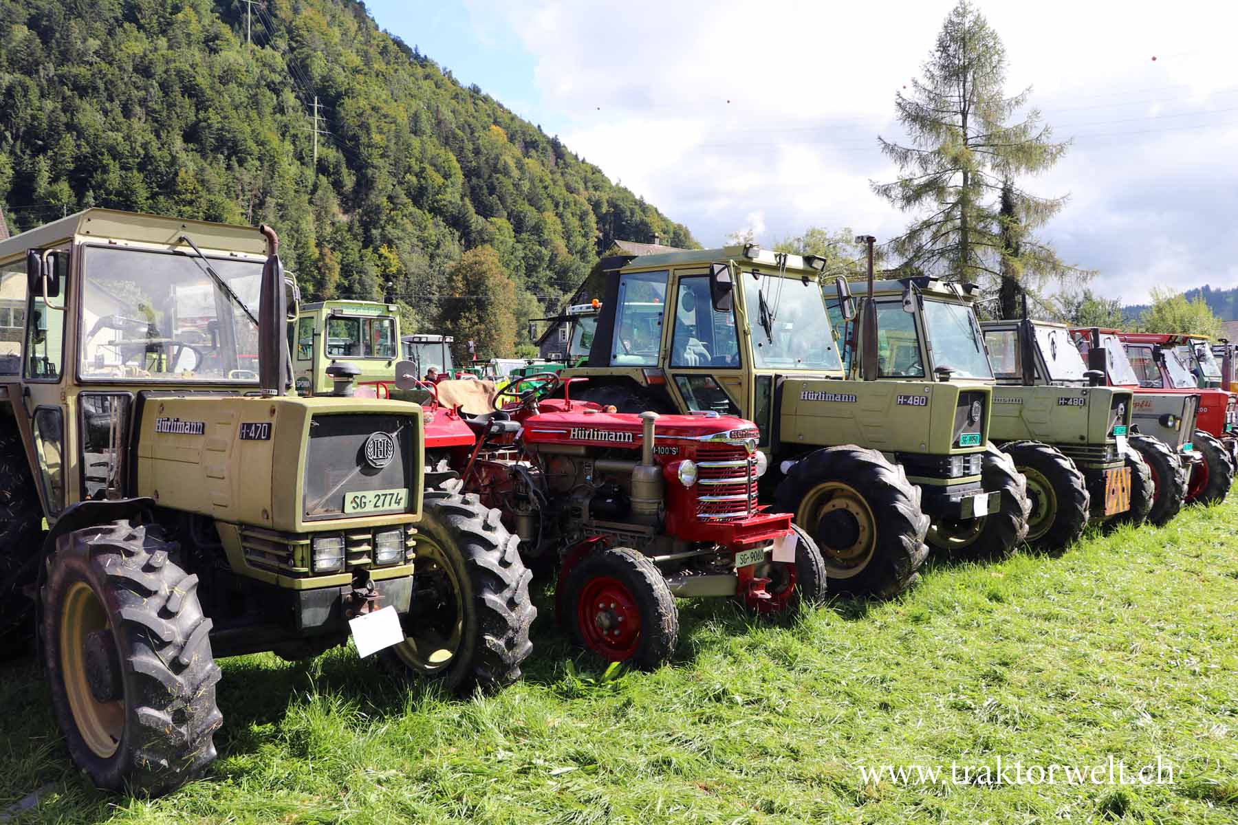 Oldtimertreffen alter Landmaschinen Brunnadern Neckertal - Traktorwelt