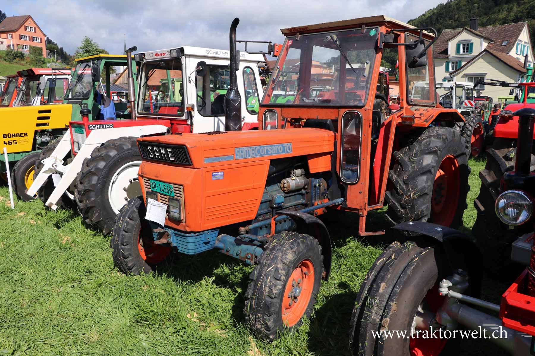 Oldtimertreffen alter Landmaschinen Brunnadern Neckertal - Traktorwelt