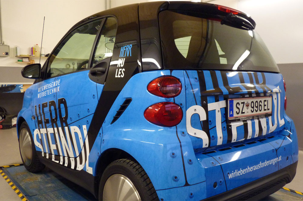 Autobeschriftung und KFZ-Beklebung in Tirol - WERBETECHNIK & DRUCK ...