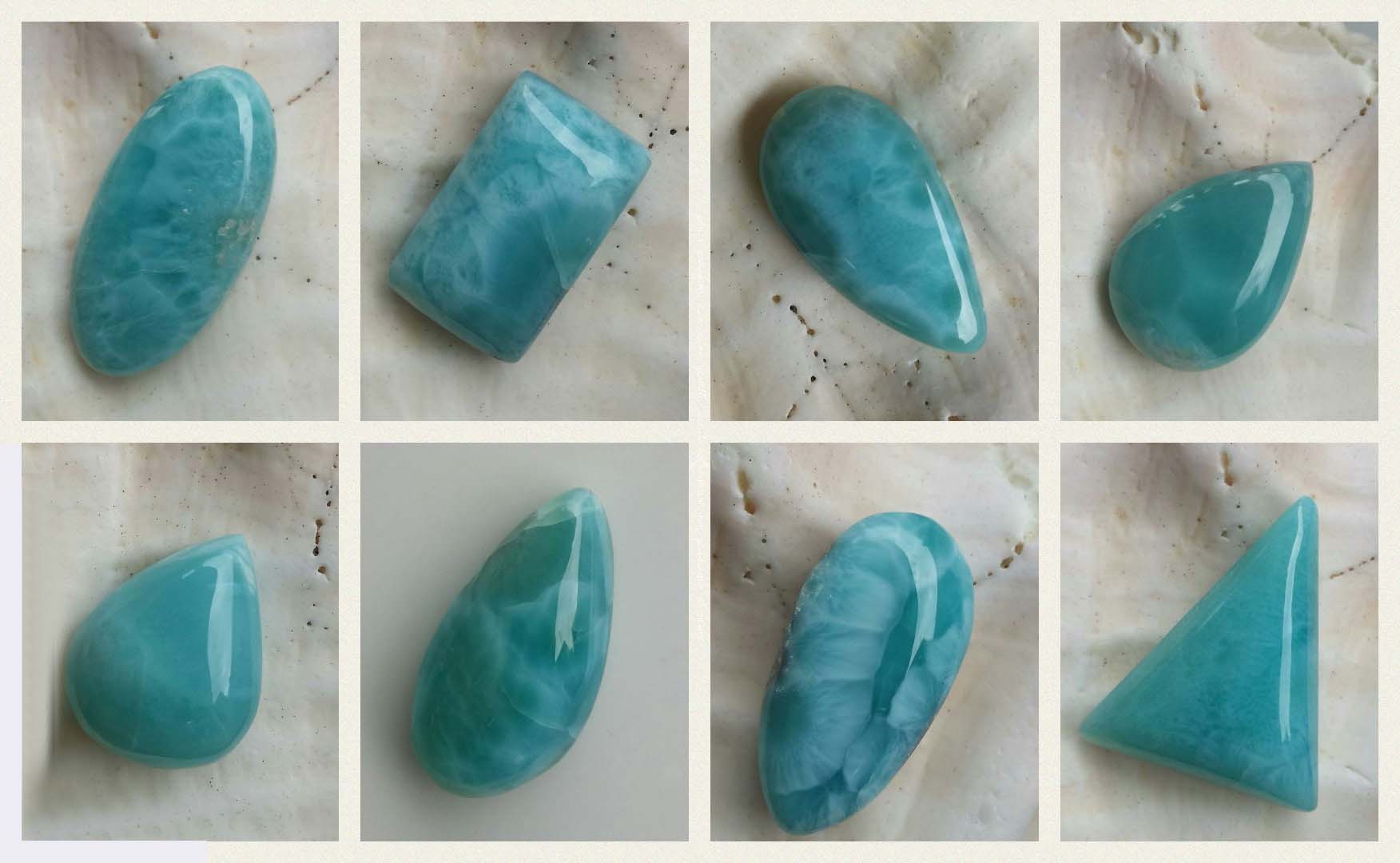 History and Information about Larimar - Larimar and Blue Amber