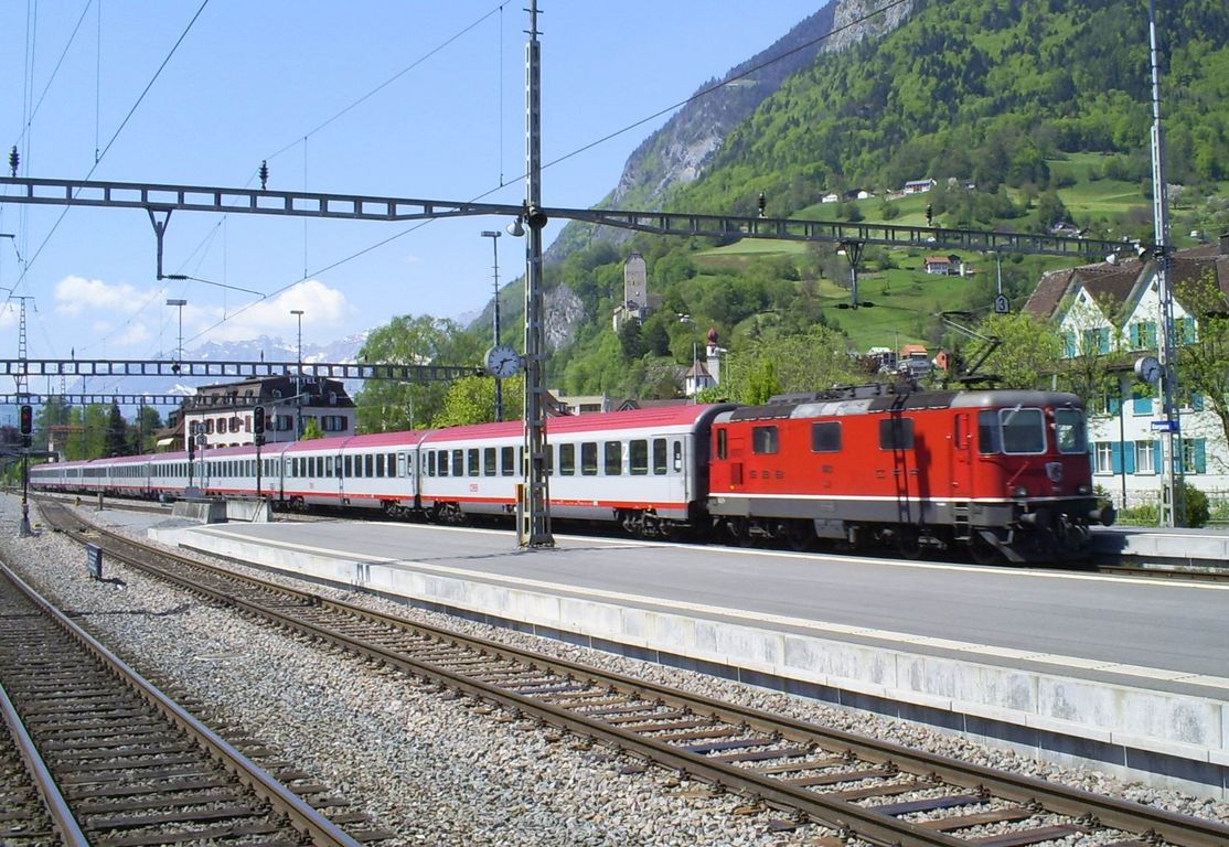 Die Eurocity-Züge Schweiz-Österreich - ÖV Schweiz - Europa - Bahn - Bus ...