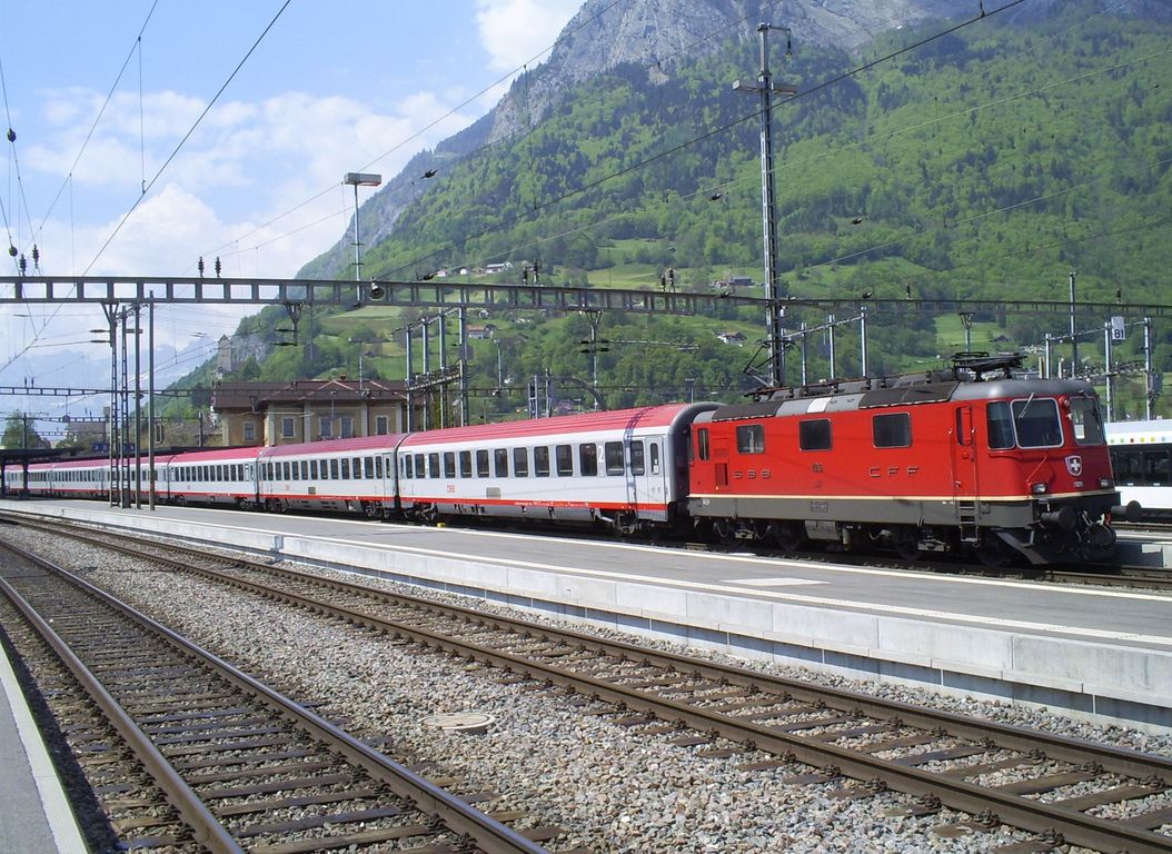 Die Eurocity-Züge Schweiz-Österreich - ÖV Schweiz - Europa - Bahn - Bus ...