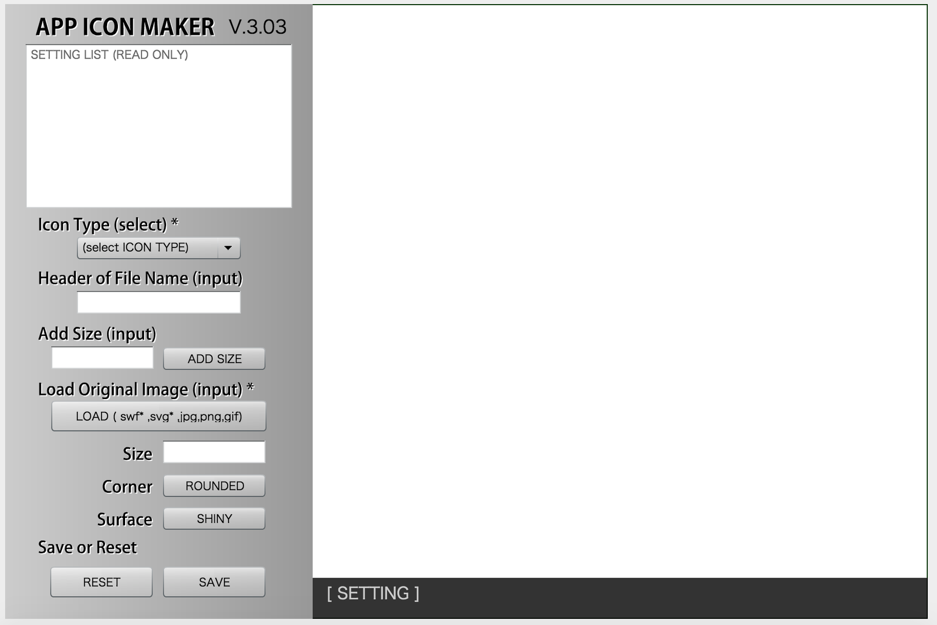 Objective-C アイコン一括制作 - iscene ページ！