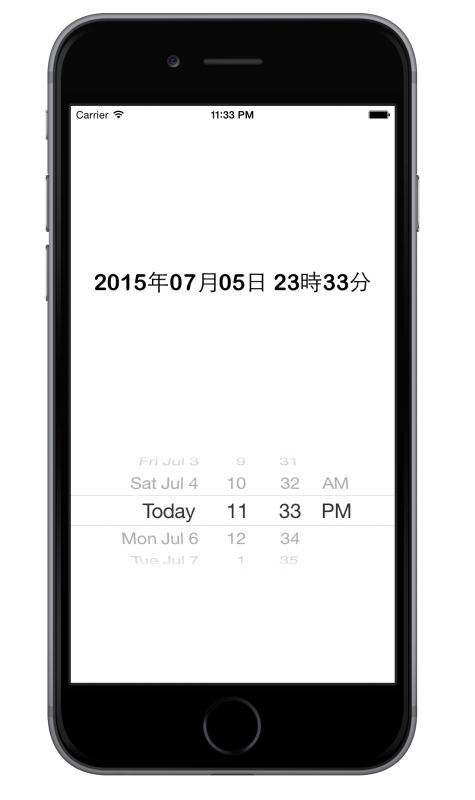 Swift DatePicker（デイトピッカー） - iscene ページ！