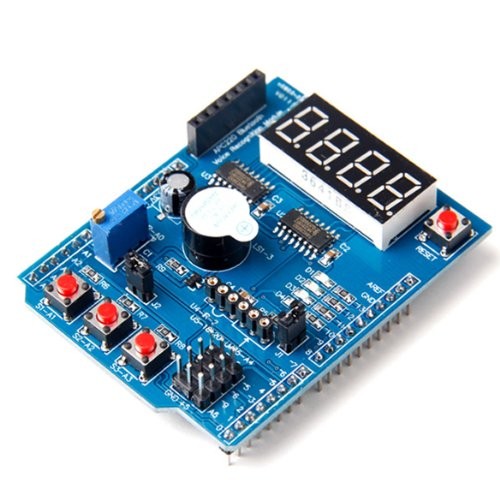 Netduino 2 Lチカ 4LED点灯基本（Arduino 用の multifunction シールドを使う） - iscene ページ！