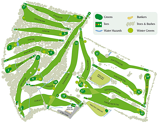 Course overview - Stocksfield Golf Club - scenic golf course in ...
