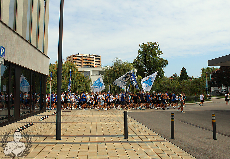 1.Spieltag TSG : SCF (1:2) - CH 07 Ultras