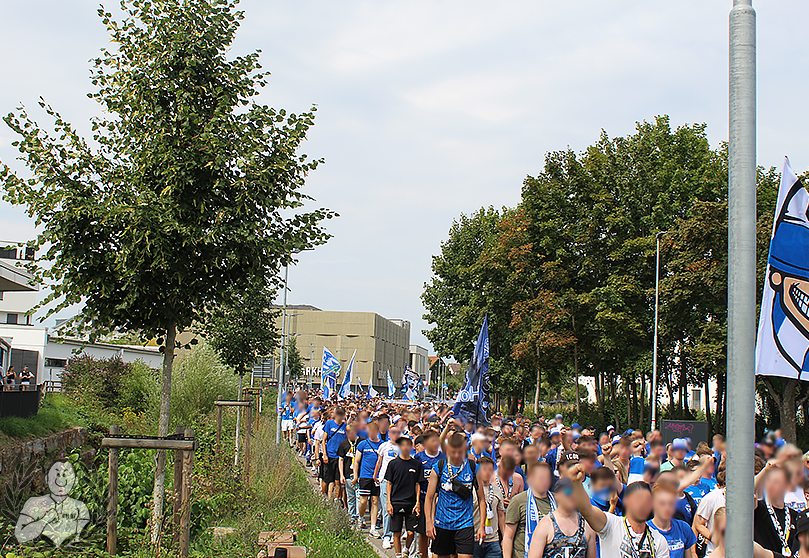 1.Spieltag TSG : SCF (1:2) - CH 07 Ultras