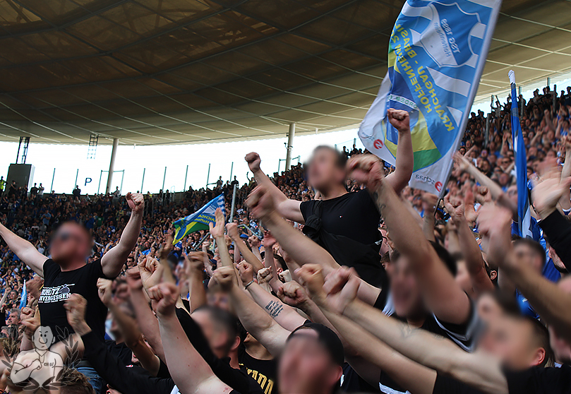 33.Spieltag TSG : FCU (4:2) - CH 07 Ultras