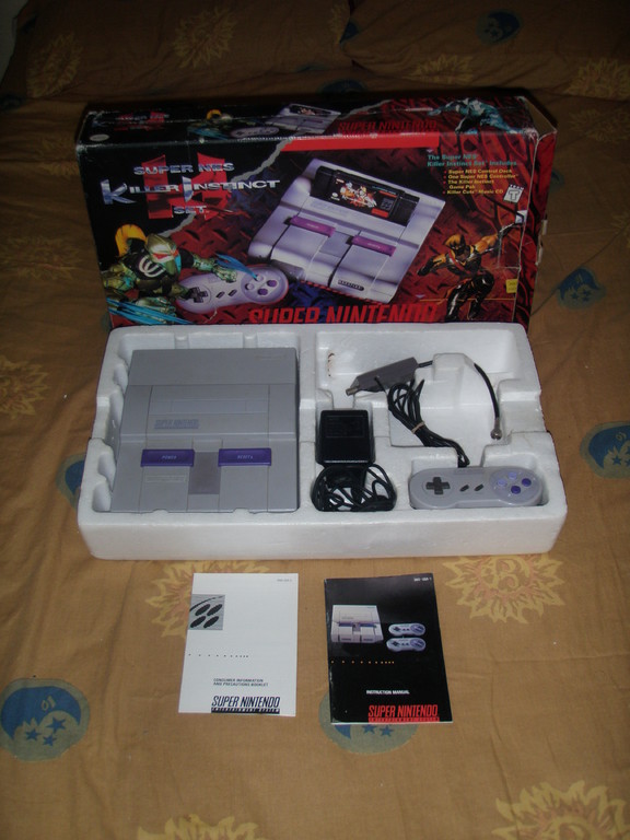 Consolas Super Nintendo SNES (4 consolas y 3 perifericos: Super Scope ...