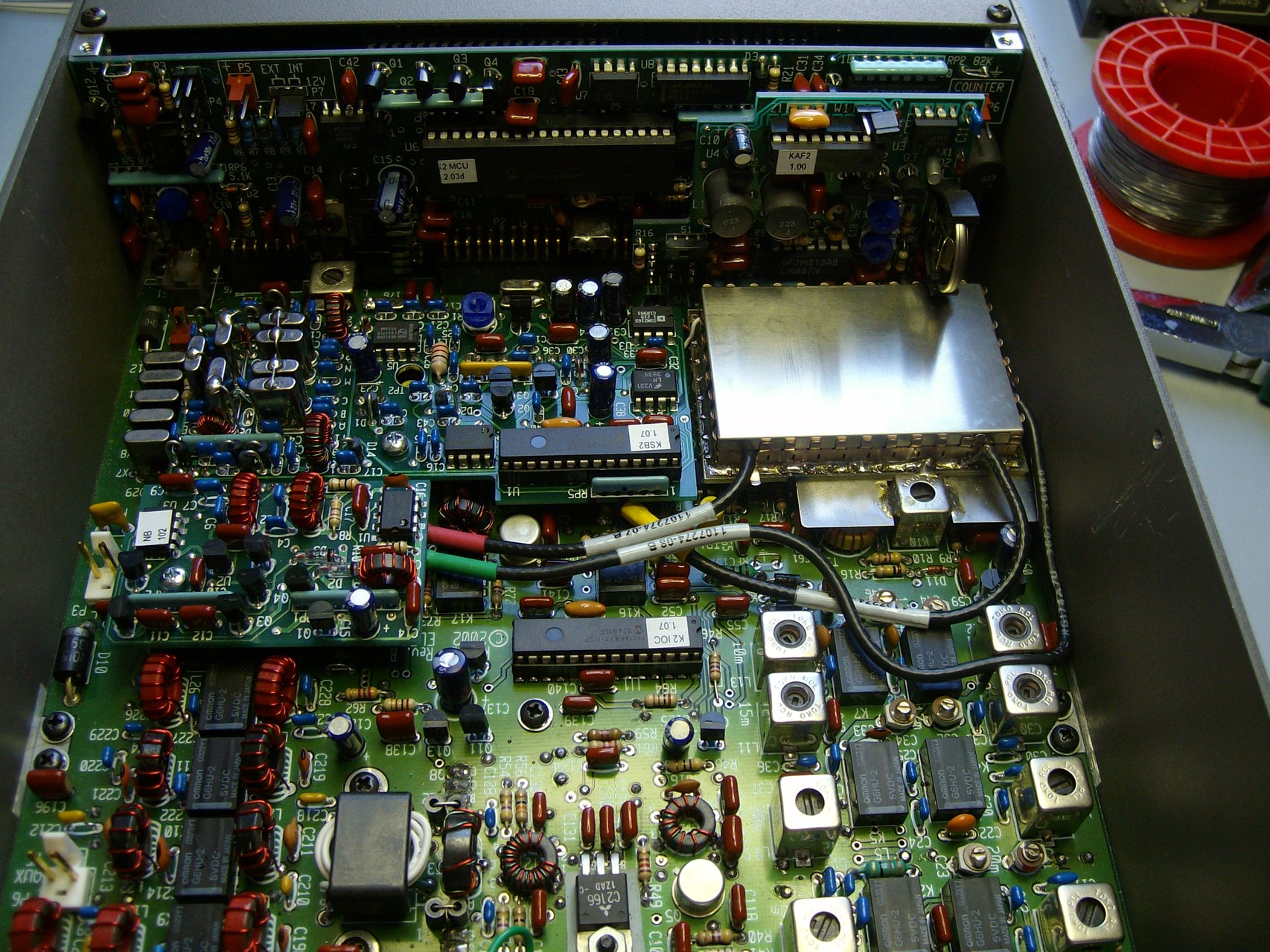 My Elecraft K2 With H-Mode mixer - IZ0EAN, Daniele Tumminello