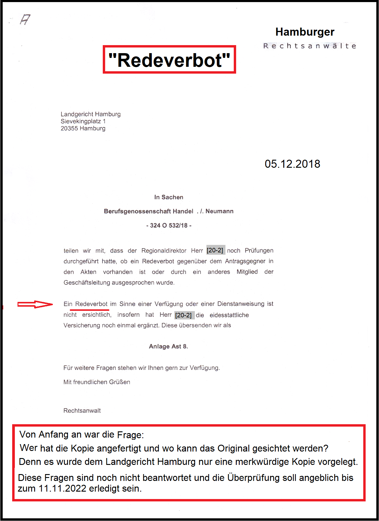 18.01.2010: Meineid & Redeverbot + Drumherum - unfallmanns Webseite!