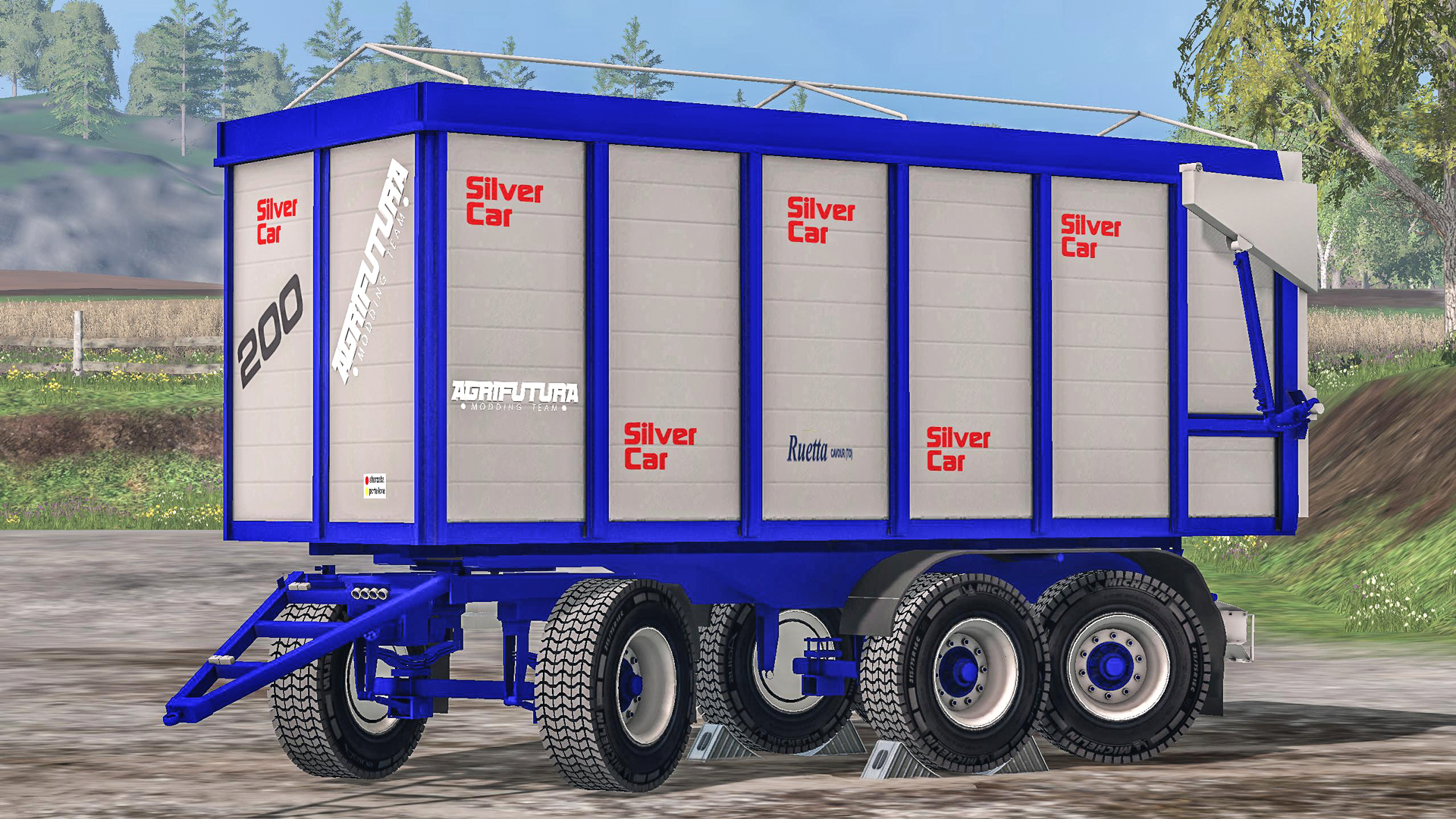 Silver Car SRC313 - Benvenuti su Mirozed! Farming Simulator a 360 gradi!