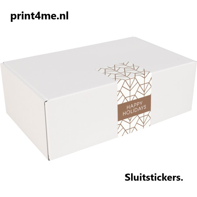 Sluitstickers met uw eigen ontwerp bedrukt. - Print4me. Voor al uw ...
