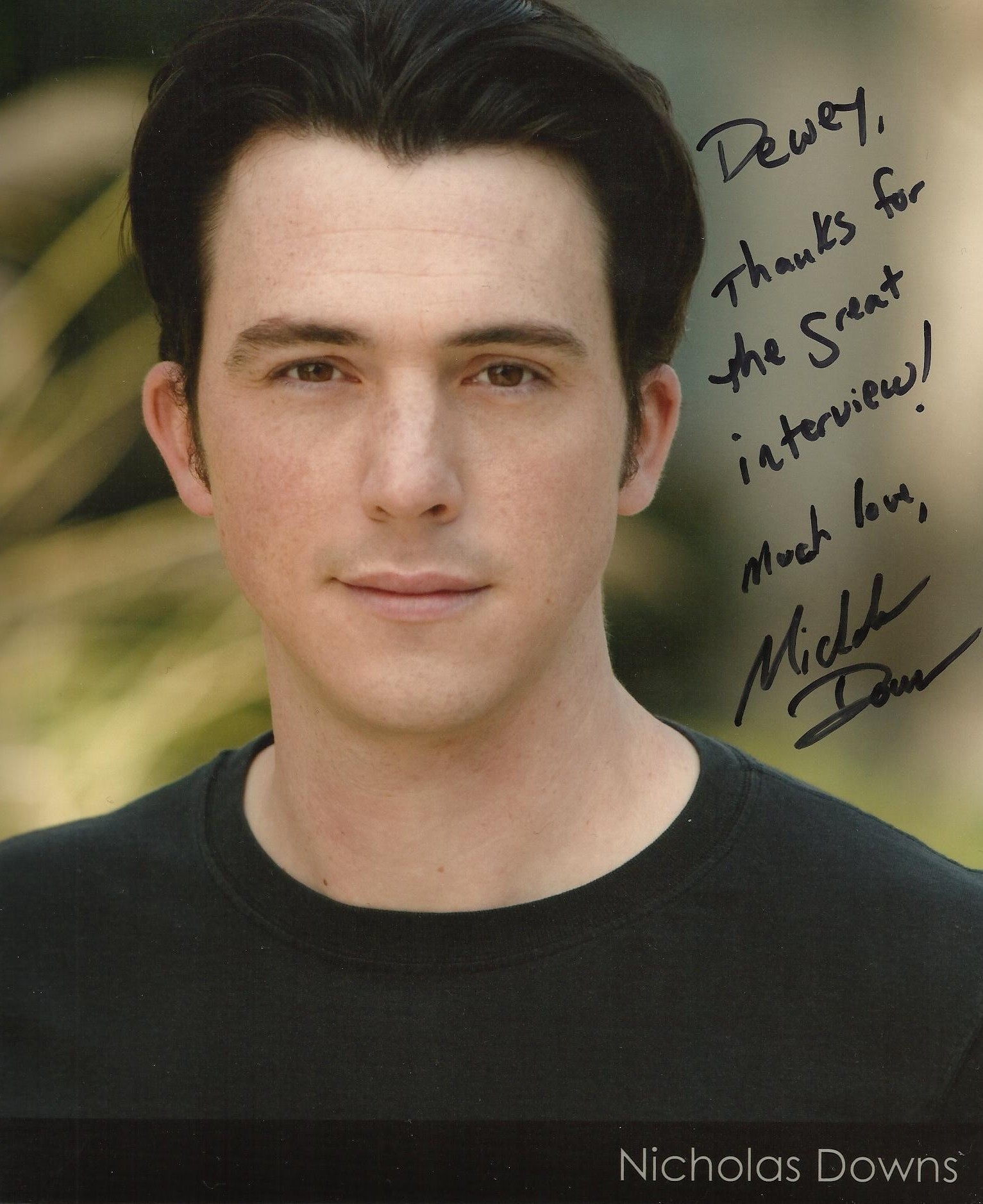 Interviews - nicholasdownss Webseite!