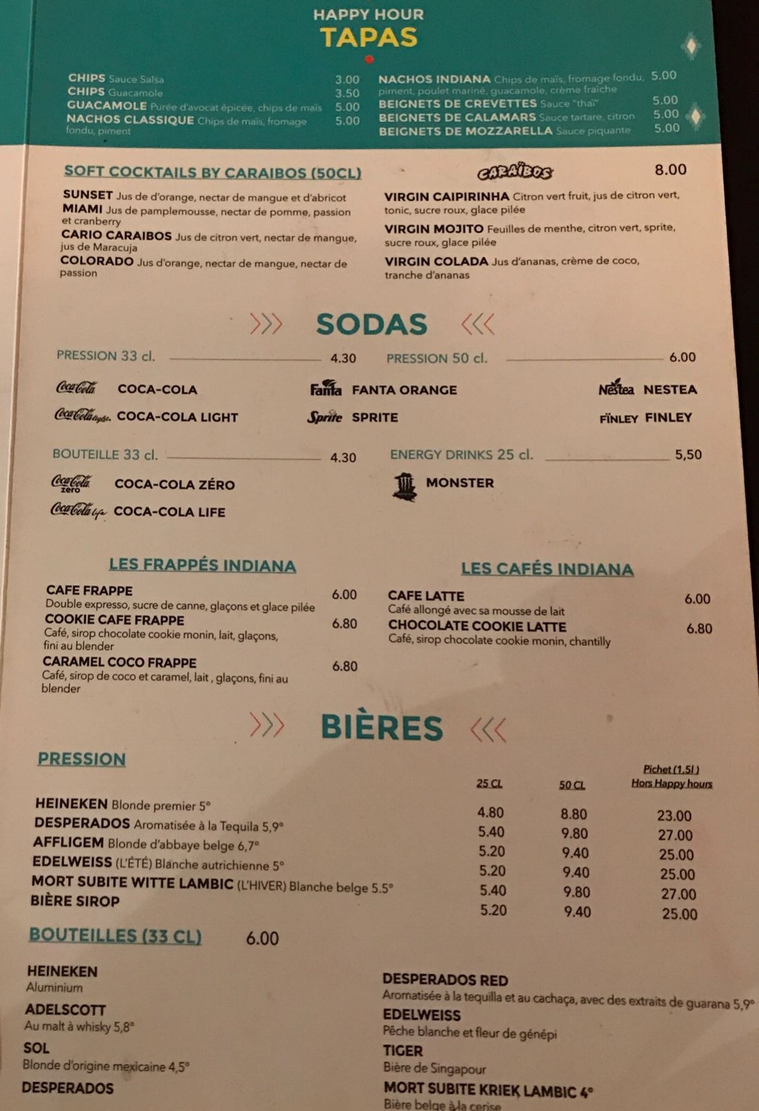 Indiana Café - Never Bored