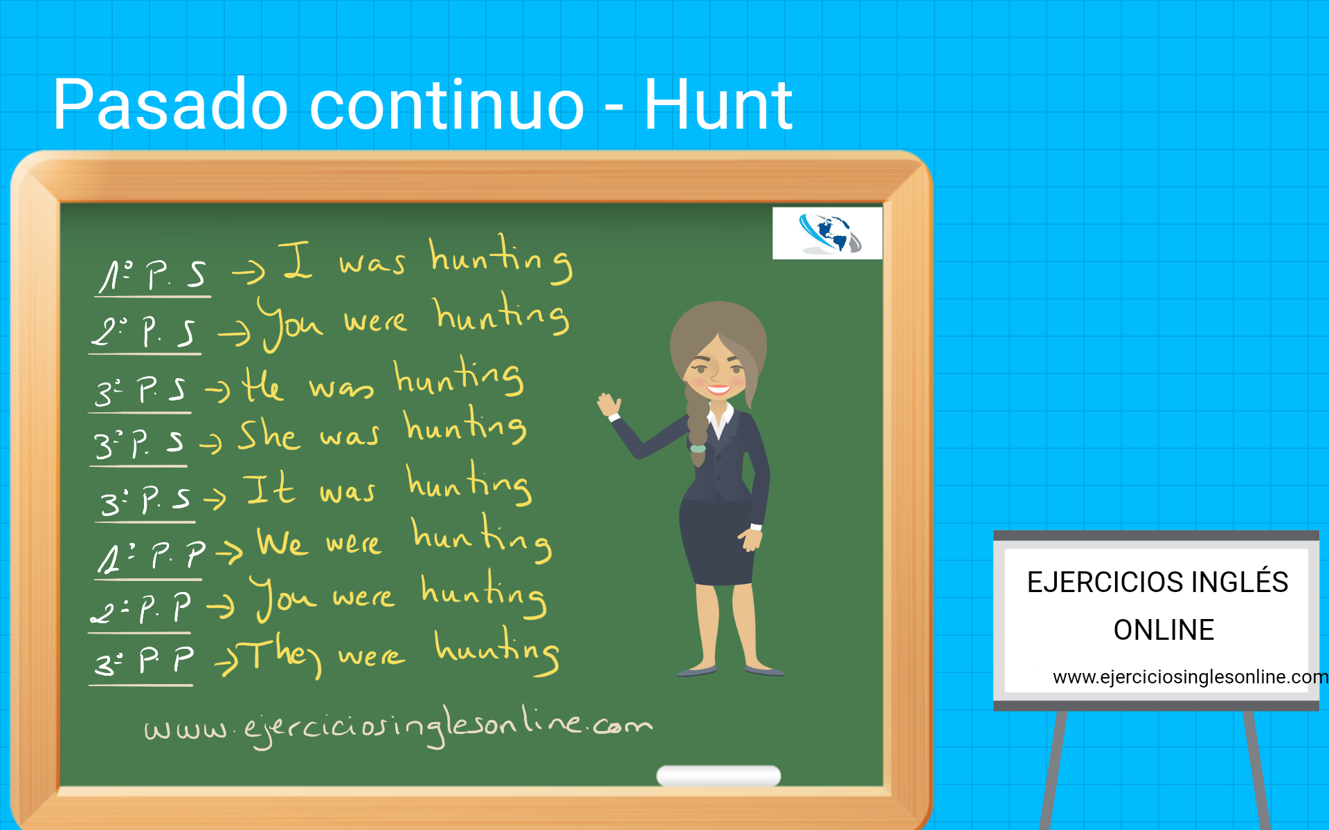 Pasado simple vs continuo - Ejercicio 1 - Interactivo - Ejercicios inglés online