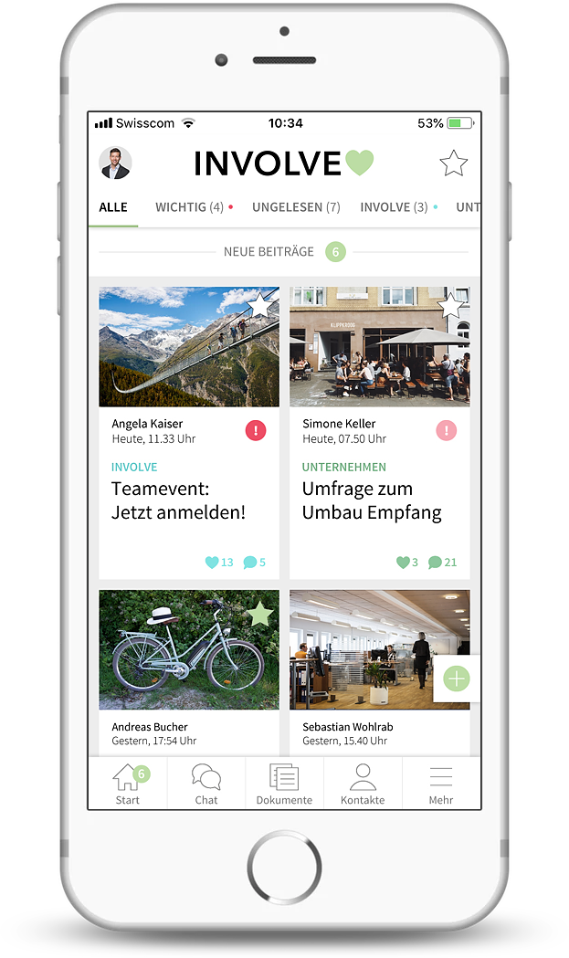 Mitarbeiter-App - Involve