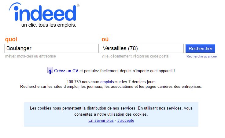 Trouver des offres d'emploi - Site de outils-recherche-emploi