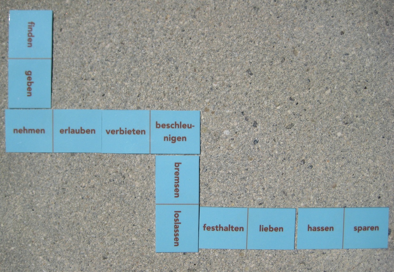 Wortschatz-Dominos - Lernen mit Herz