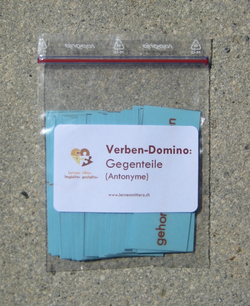 Wortschatz-Dominos - Lernen mit Herz