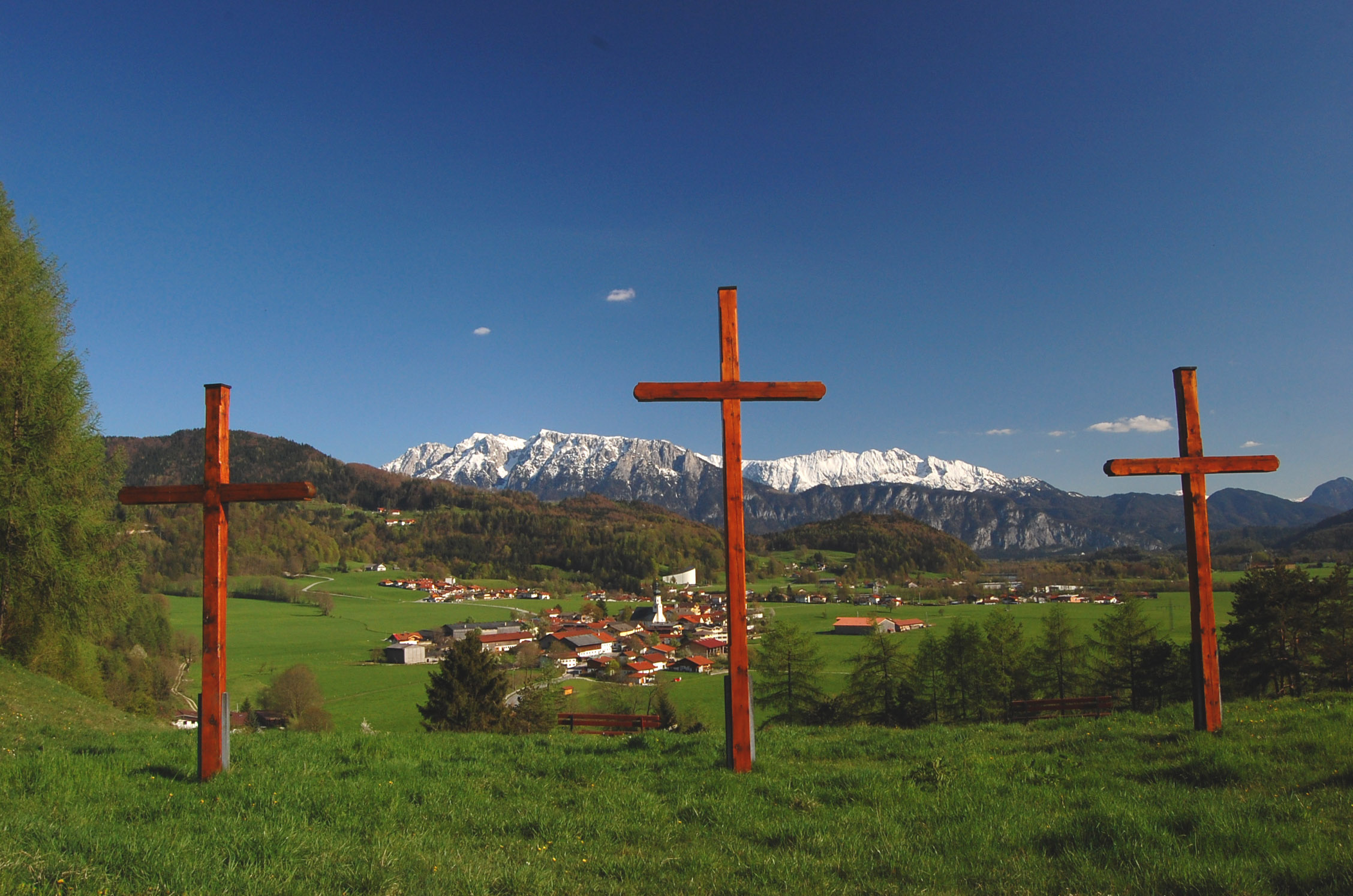 Herbst - Erl - Passions- und Festspielort Erl in Tirol bei Kufstein