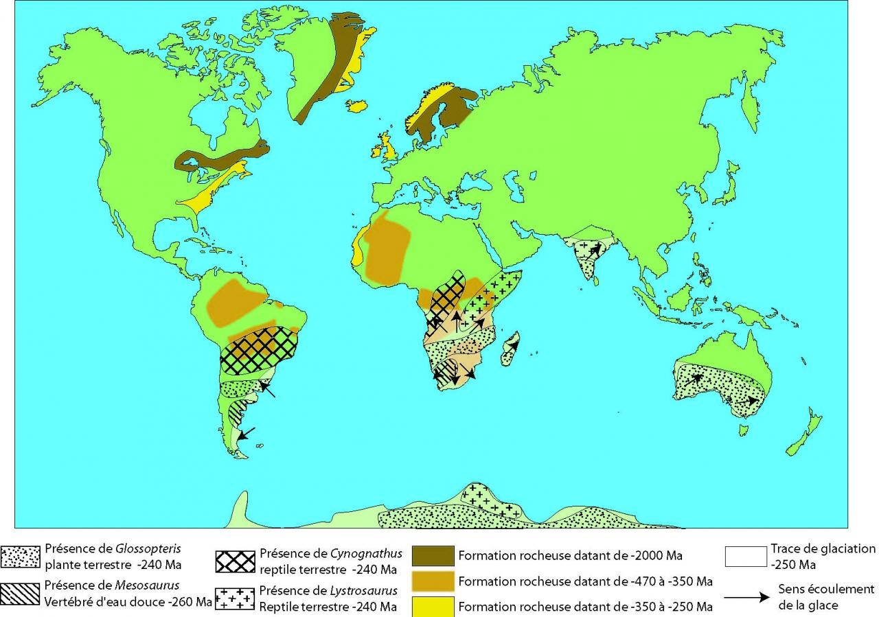 Petite histoire de la tectonique des plaques - Site de cours de collège ...