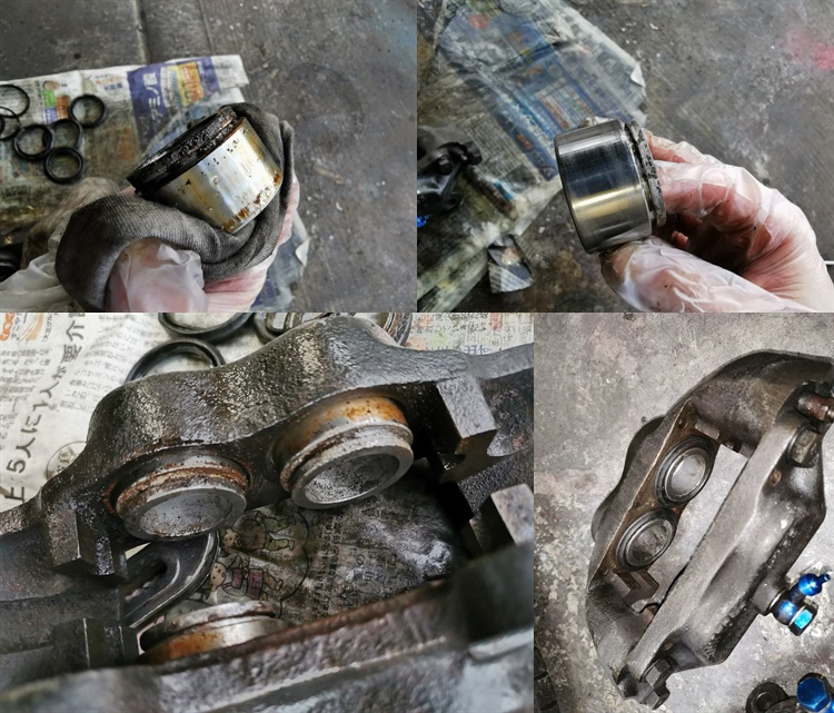 GC10 ハコスカ MK63 ブレーキキャリパーOH - 絶版旧車 オートショップCAT ホームページ